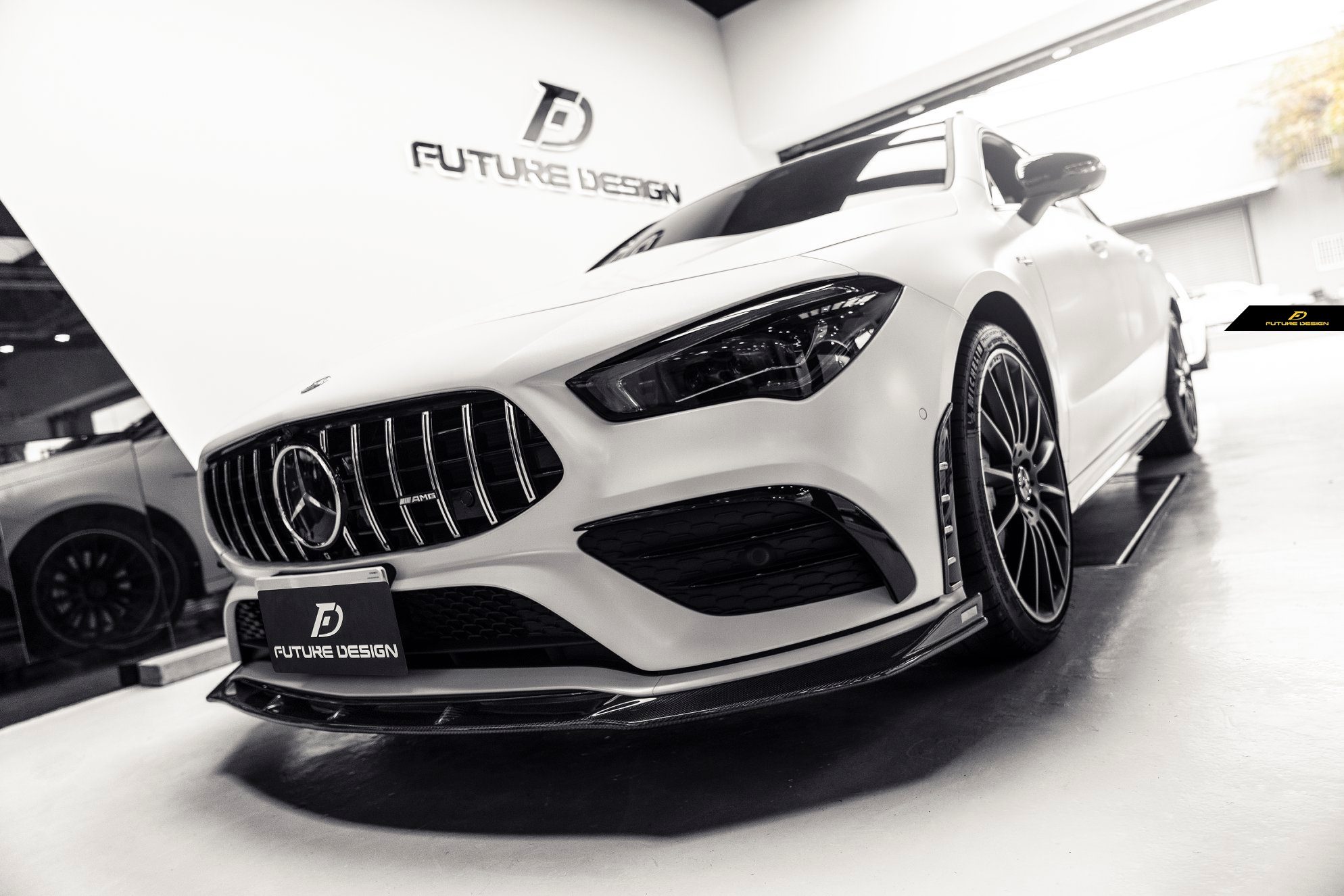 CLA Carbon FDGT Front Lip - Future Design Malaysia
