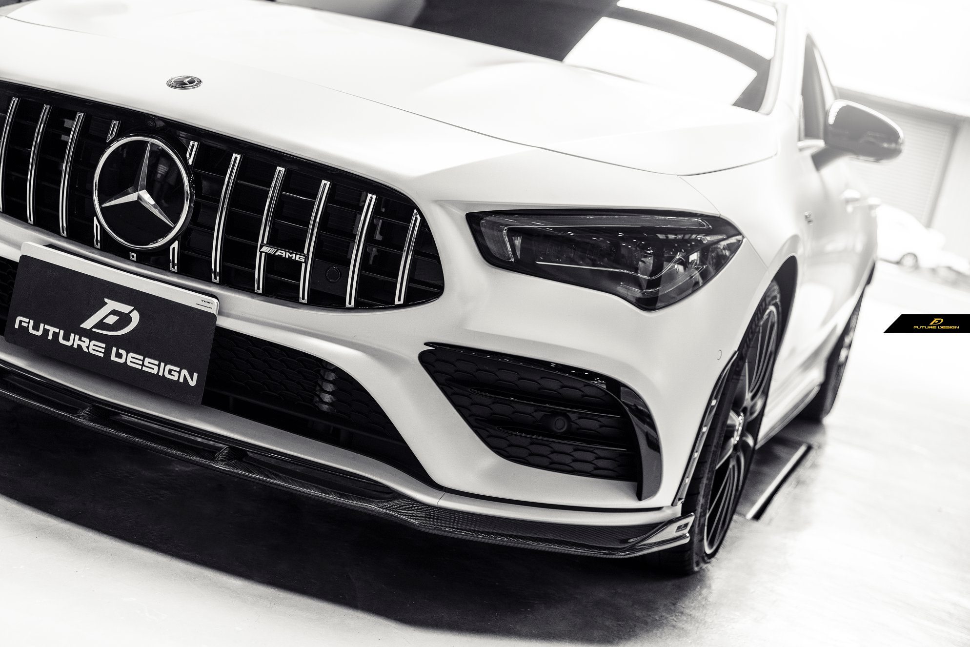 CLA Carbon FDGT Front Lip - Future Design Malaysia