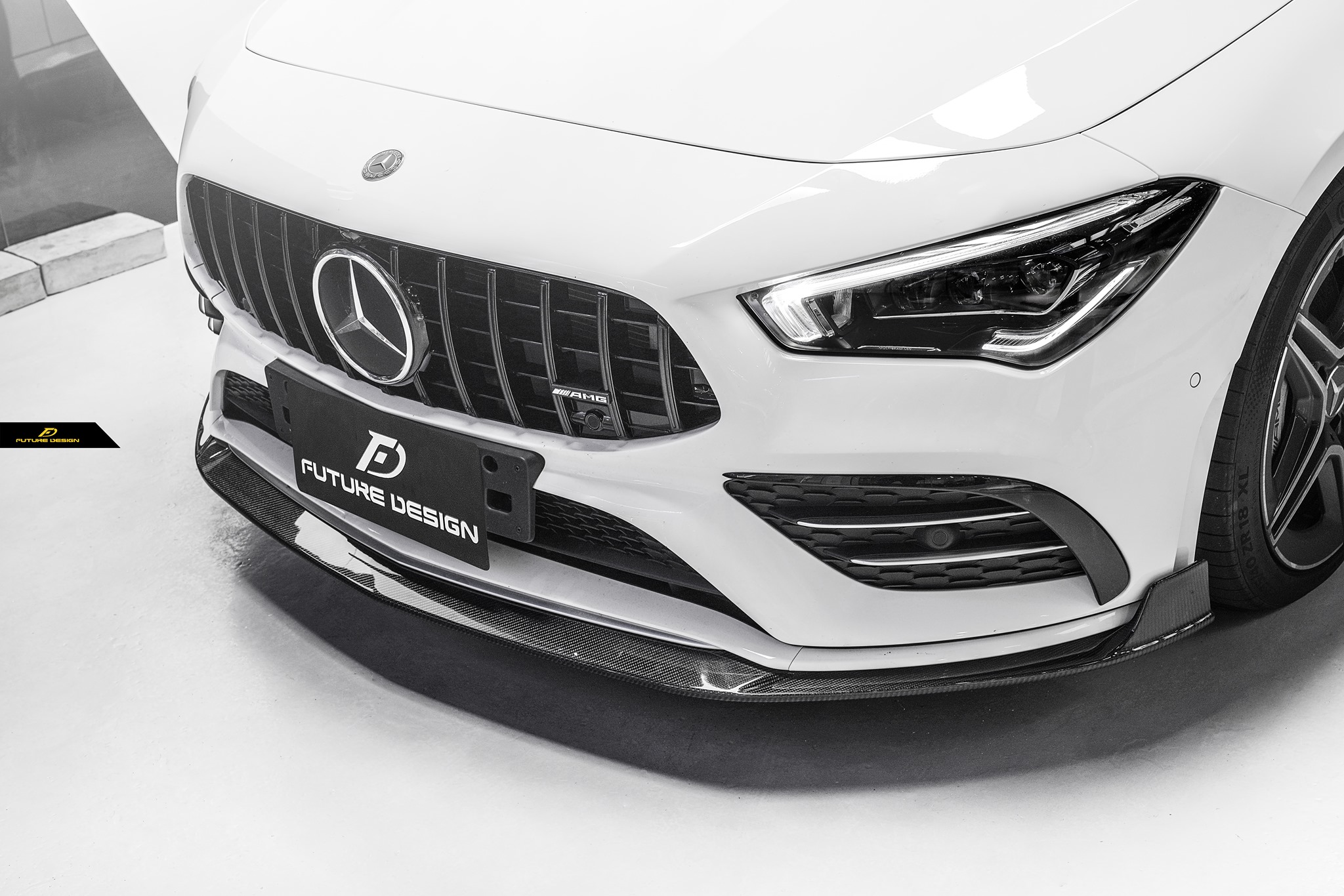 CLA Carbon FD Front Lip - Future Design Malaysia