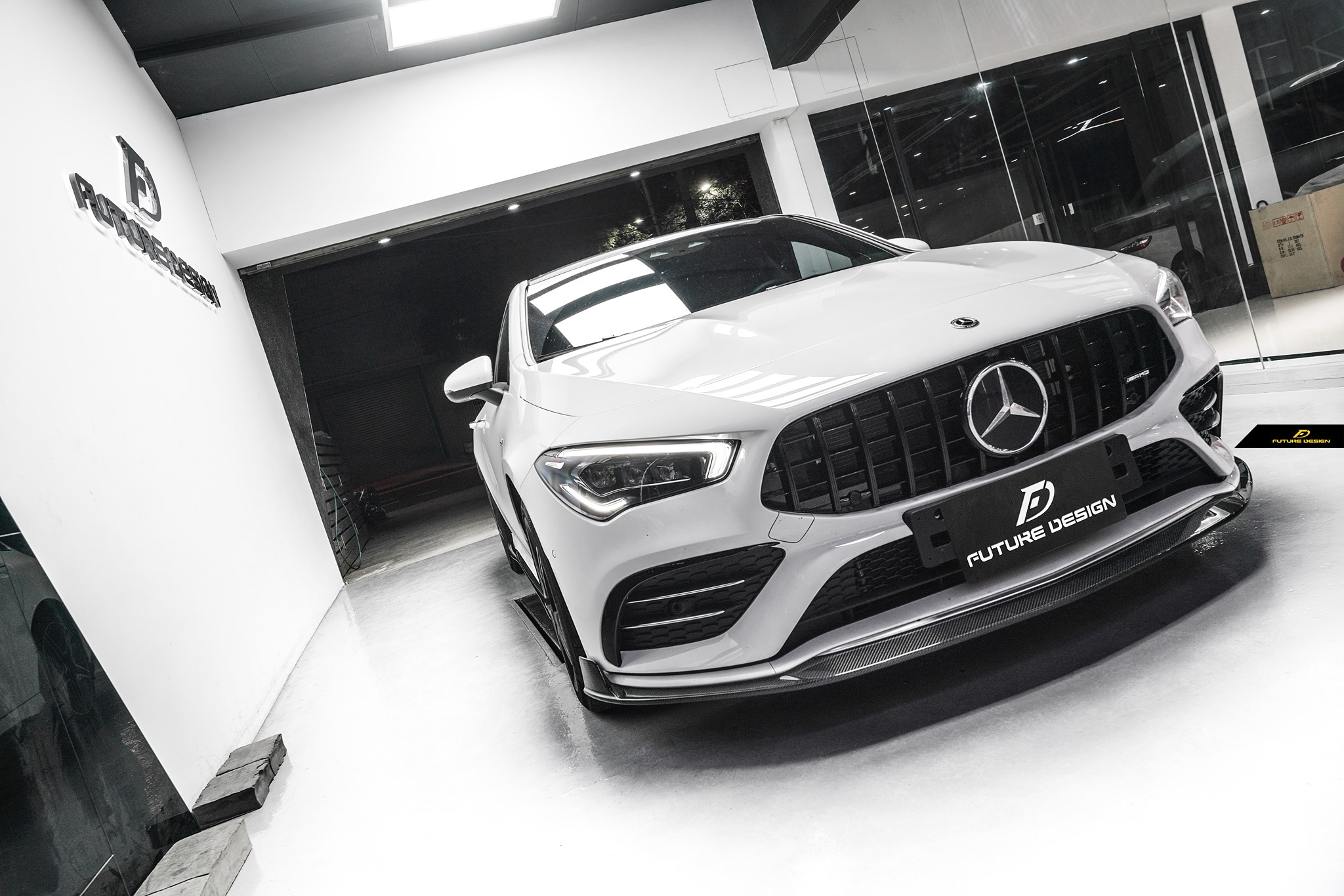 CLA Carbon FD Front Lip - Future Design Malaysia
