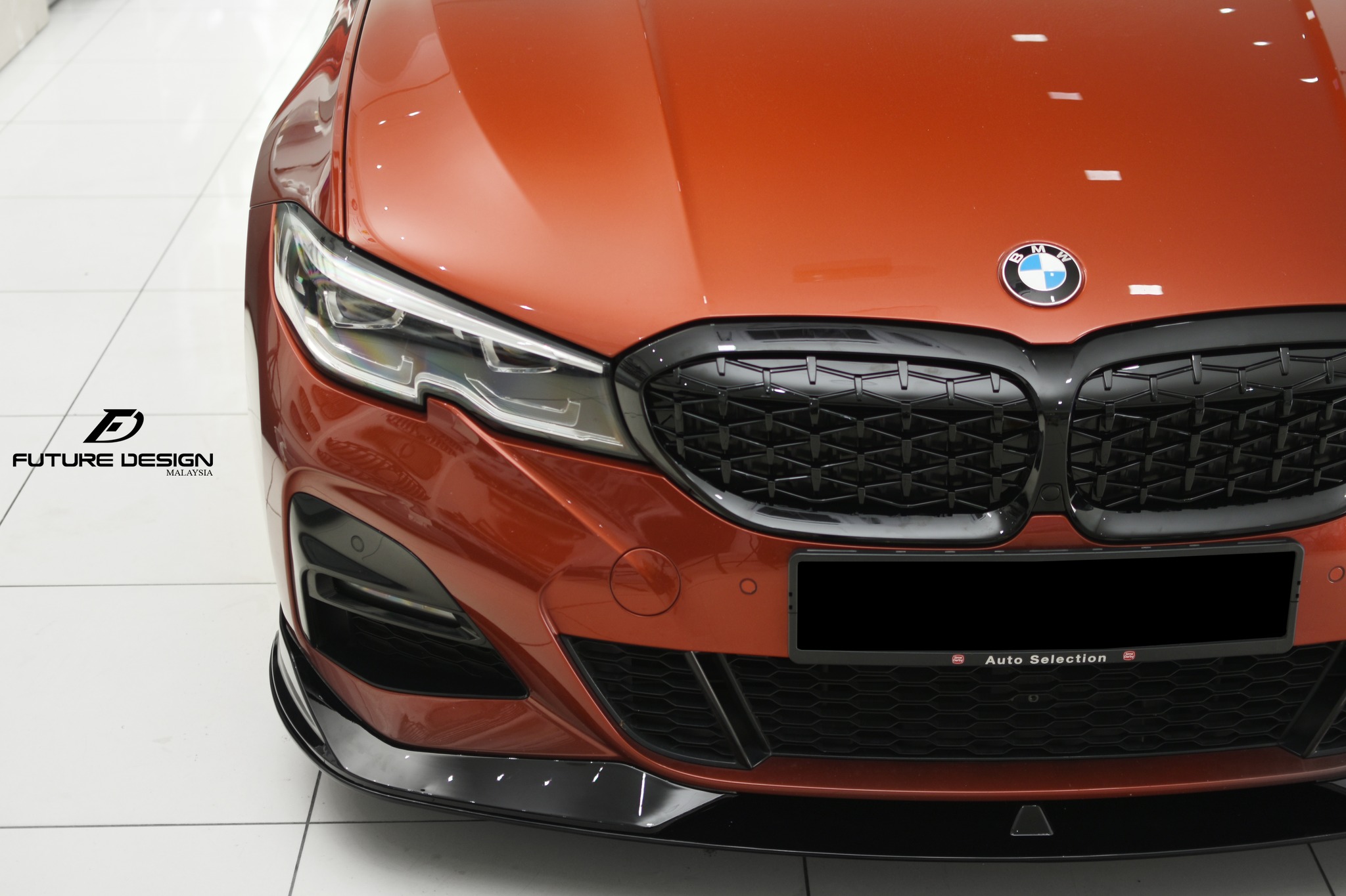 G20 Full Gloss Black Diamond Grille - Future Design Malaysia