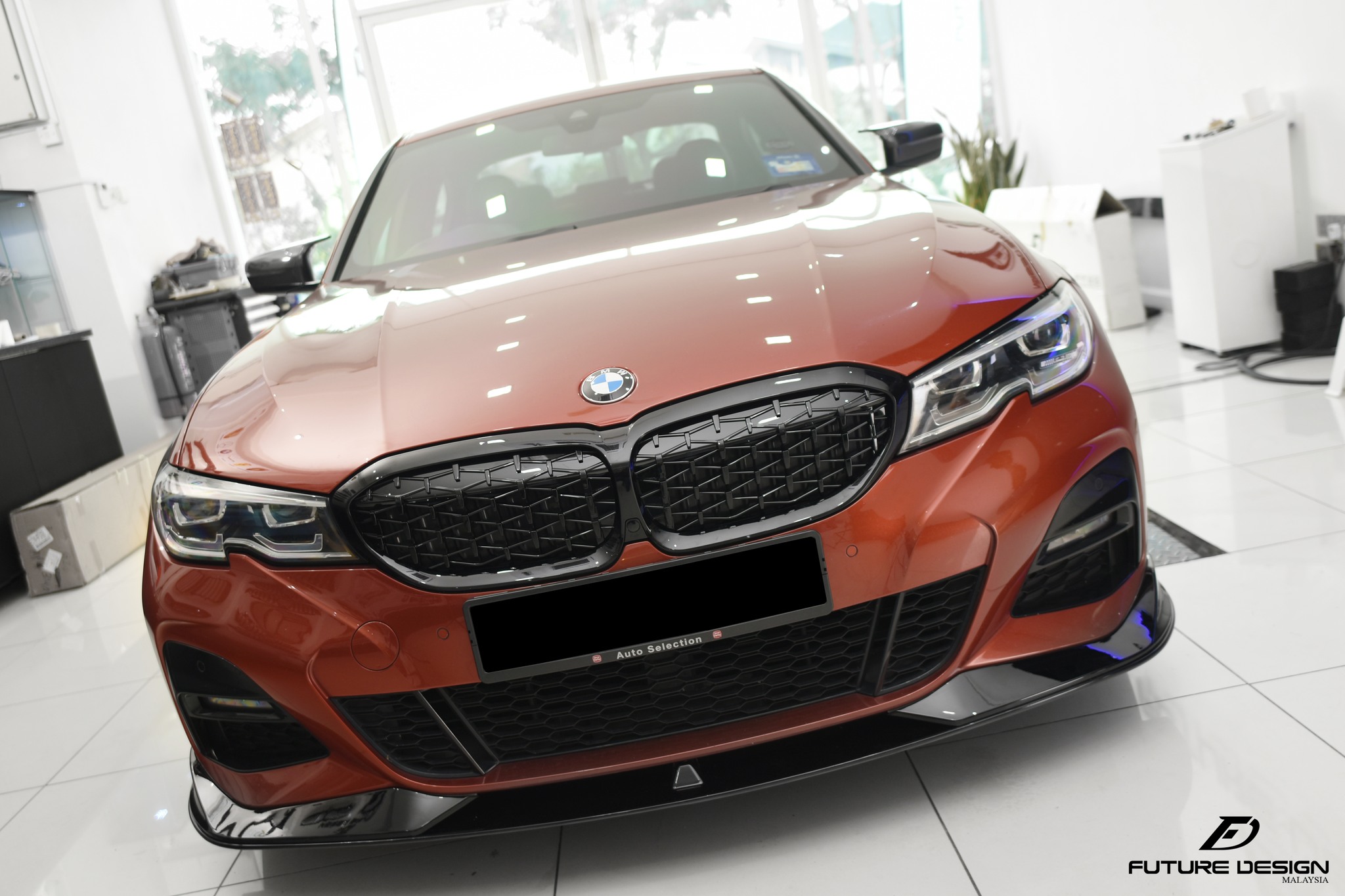 G20 Full Gloss Black Diamond Grille - Future Design Malaysia