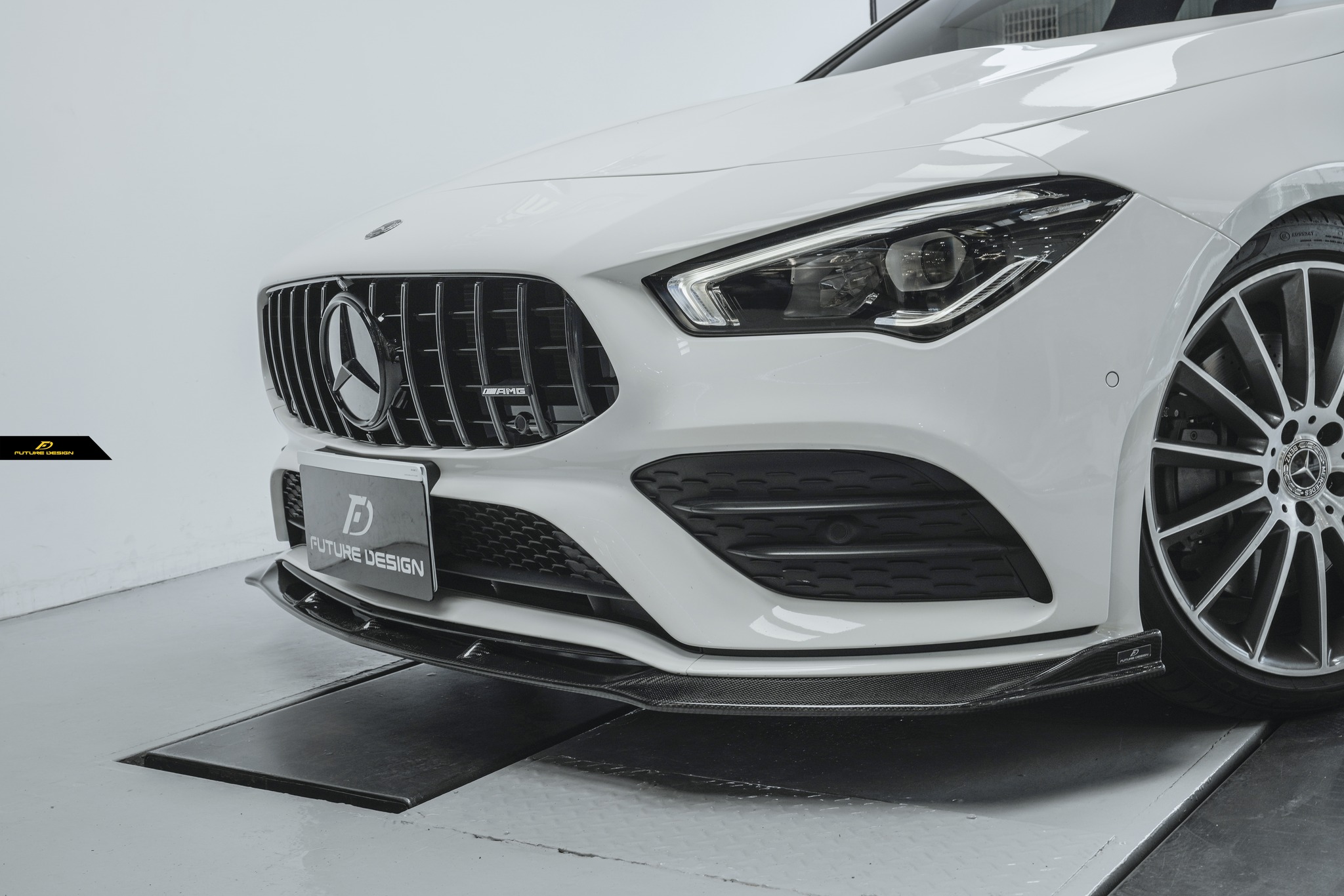 CLA Carbon FDGT Front Lip - Future Design Malaysia