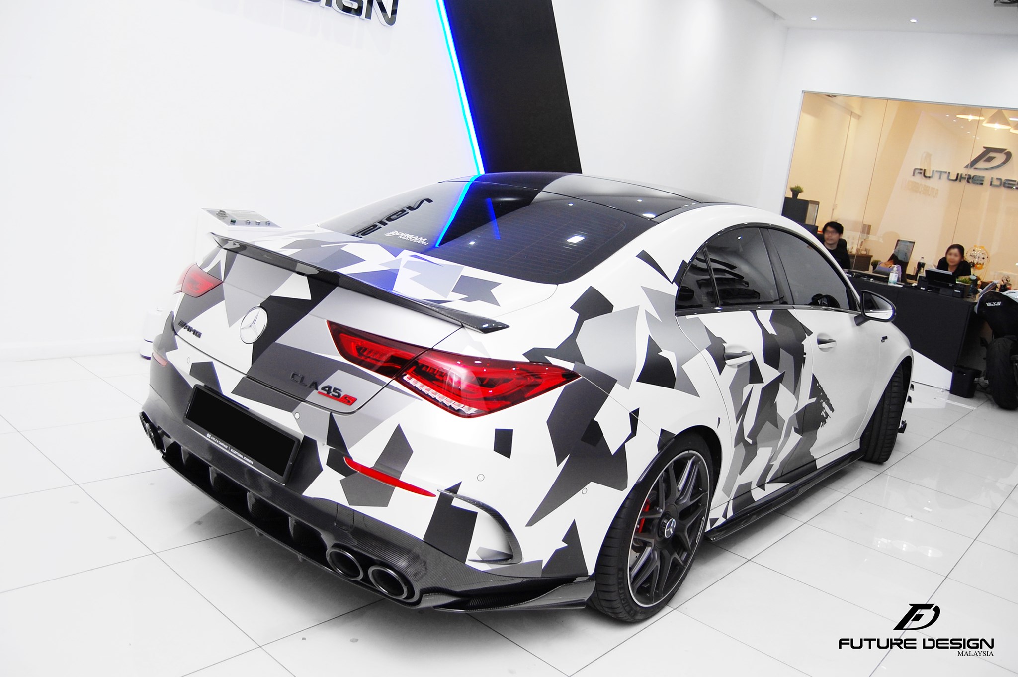 C118 Carbon FDGT Splitter - Future Design Malaysia
