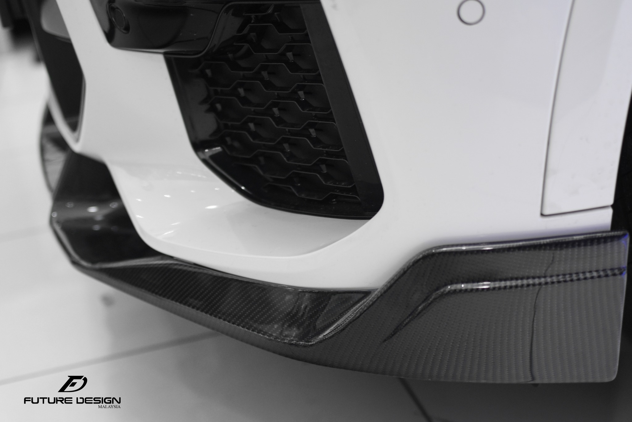 G05 Carbon FD 3pc Front Lip - Future Design Malaysia