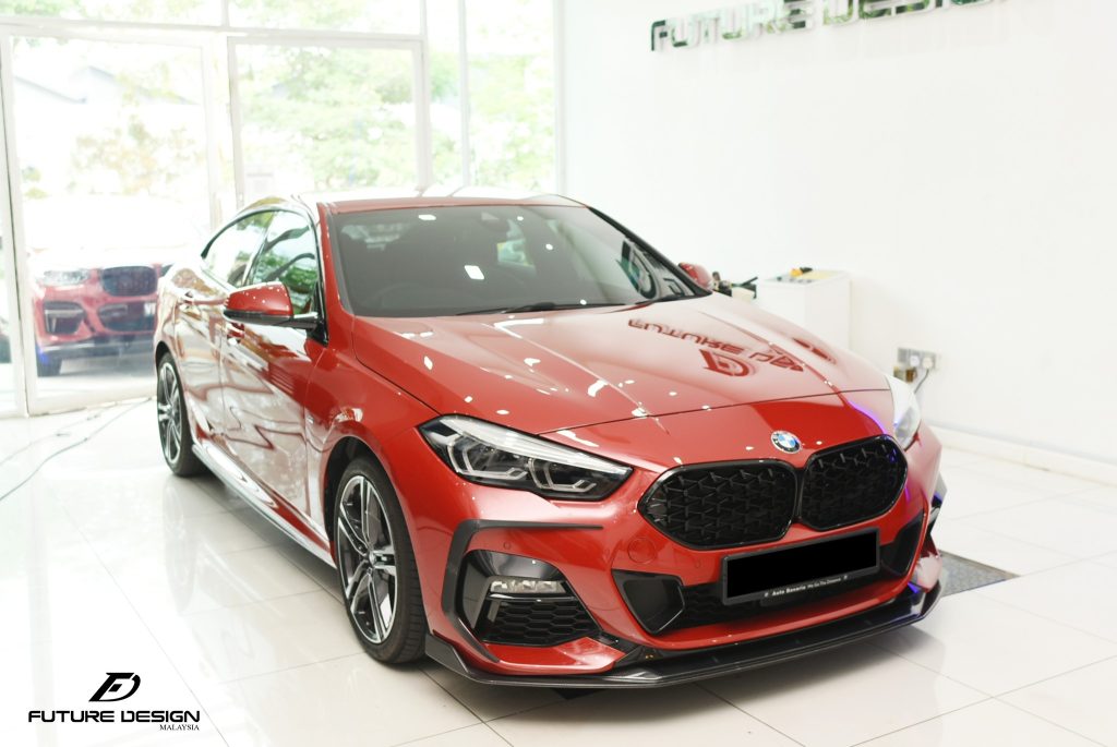 F44 Full Gloss Black Diamond Grille - Future Design Malaysia