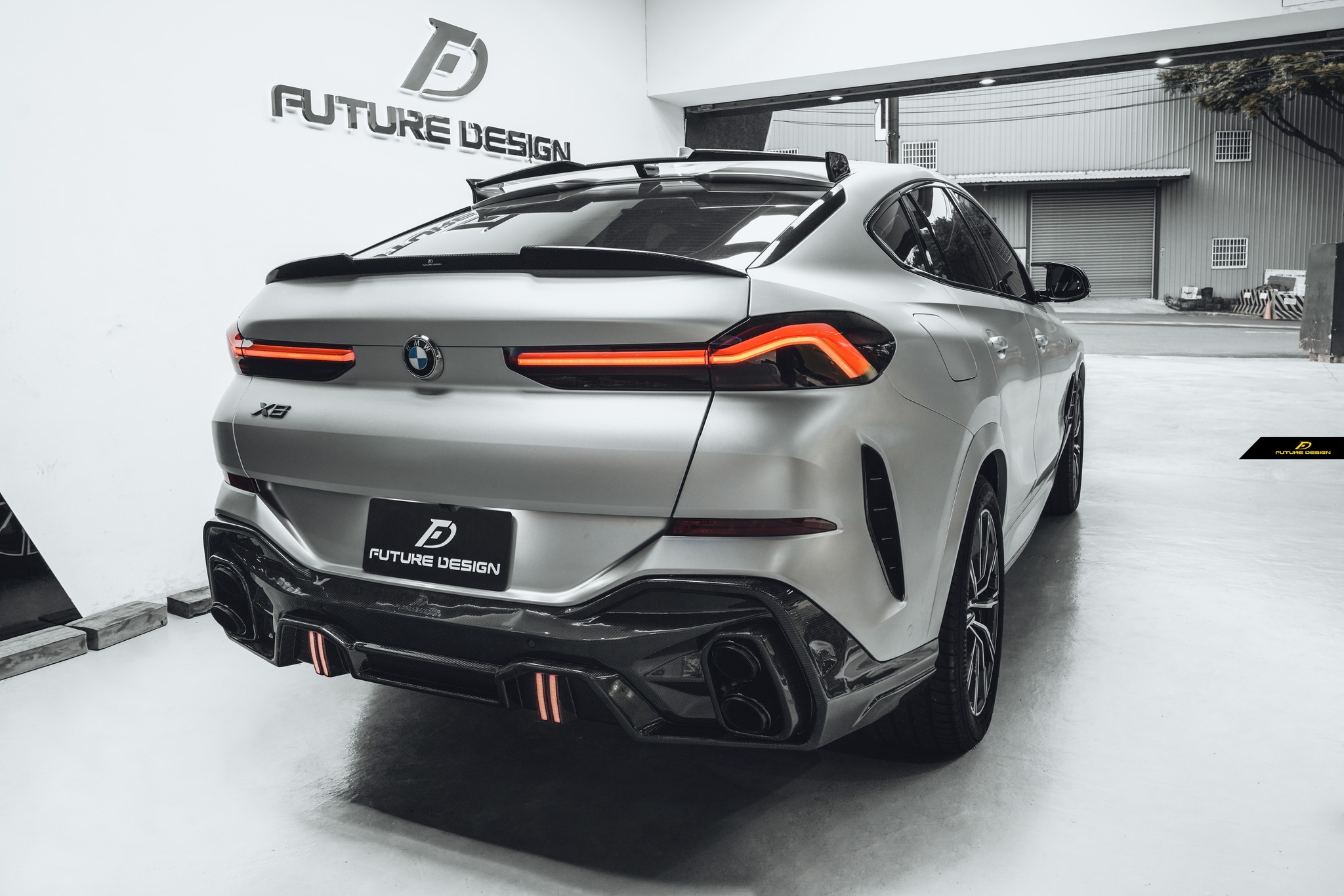 G06 Carbon FD Roof Spoiler - Future Design Malaysia