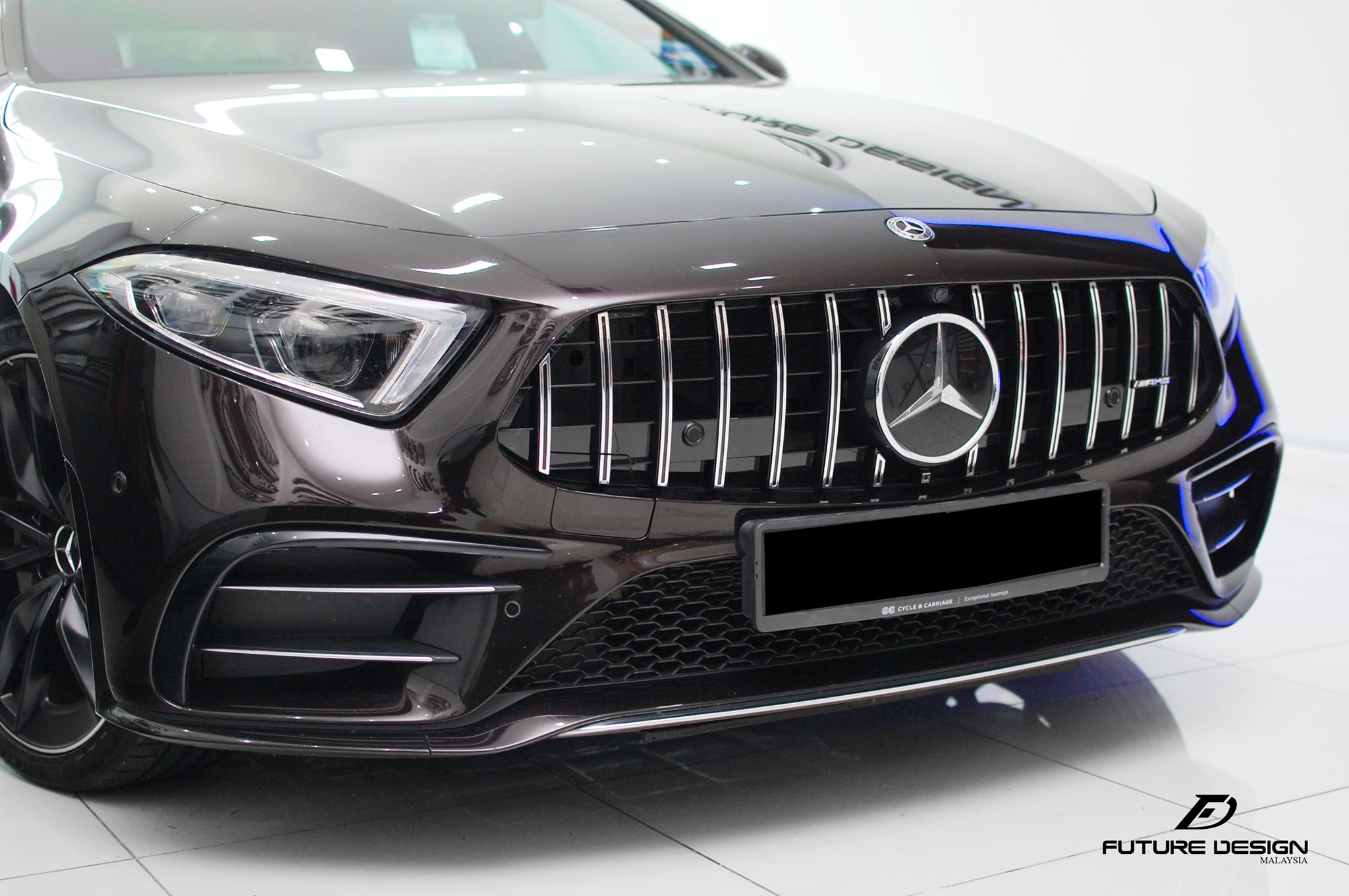 C257 GT Chrome Grille - Future Design Malaysia