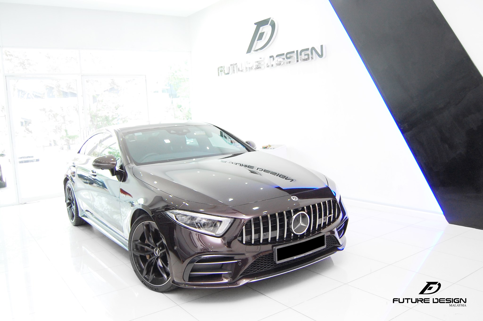 C257 GT Chrome Grille - Future Design Malaysia