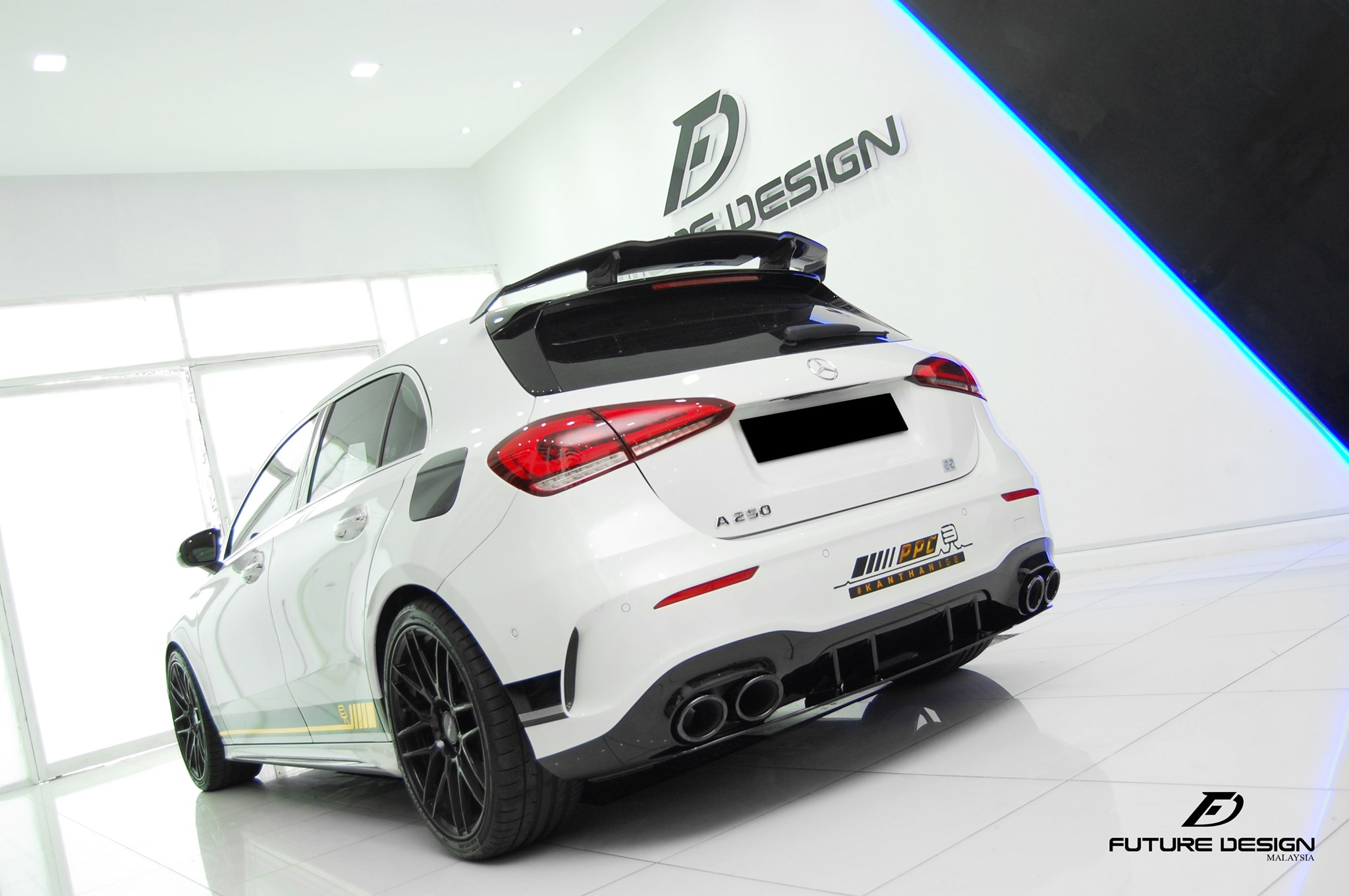 A45 Diffuser With Exhaust Tips - Future Design Malaysia