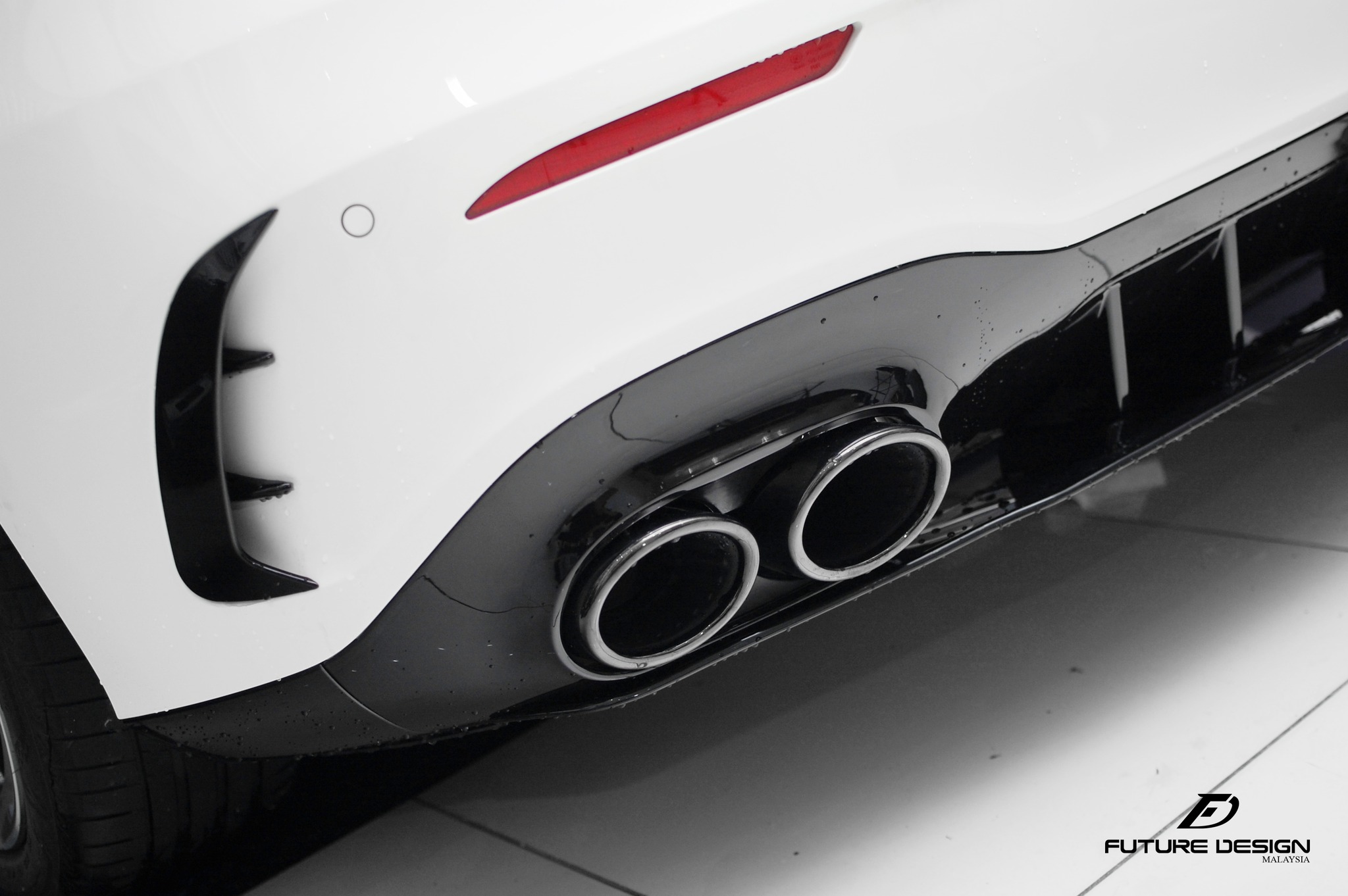 W177 A45 ABS Side Fin - Future Design Malaysia