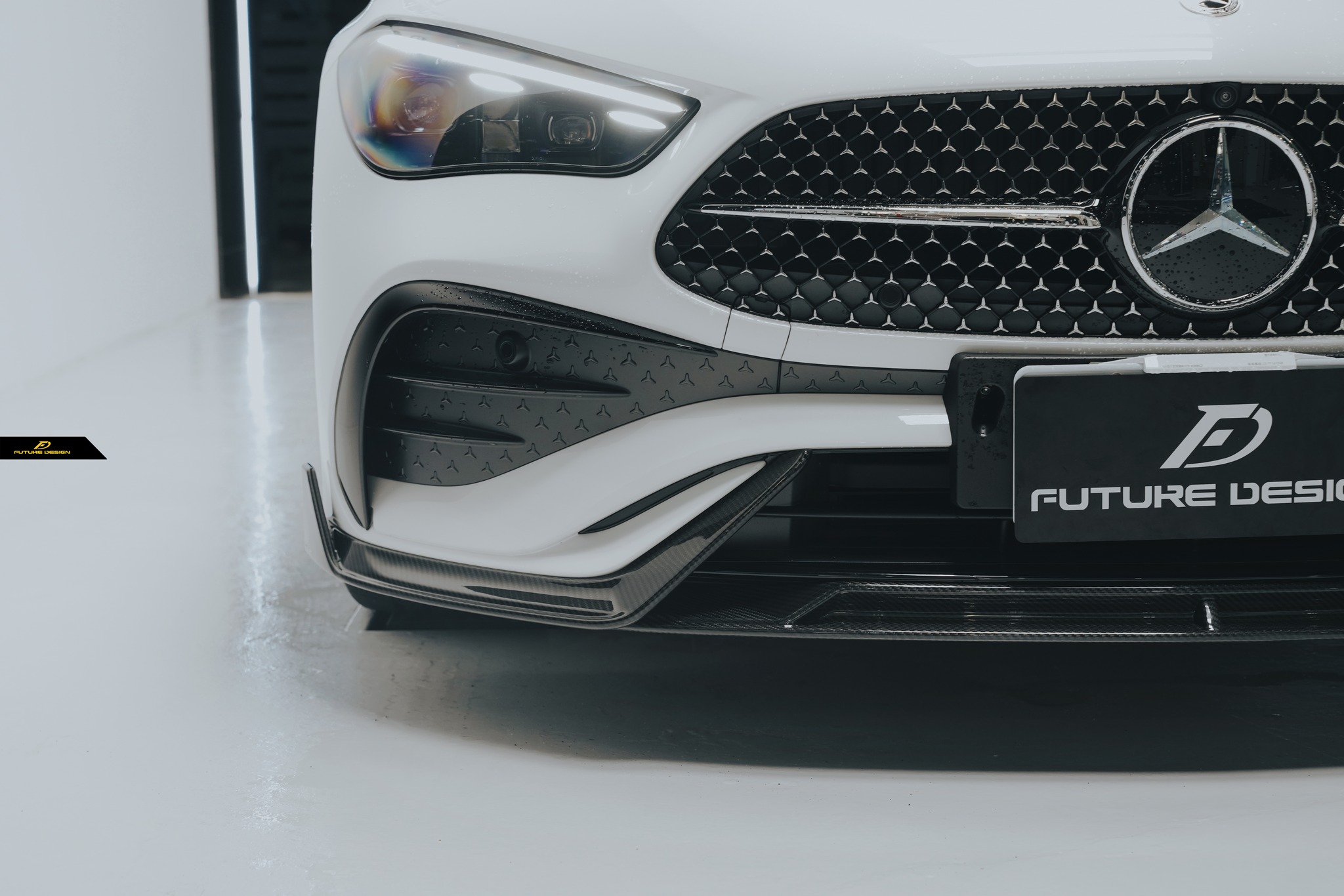 C236 Dry Carbon FD Front Lip - Future Design Malaysia
