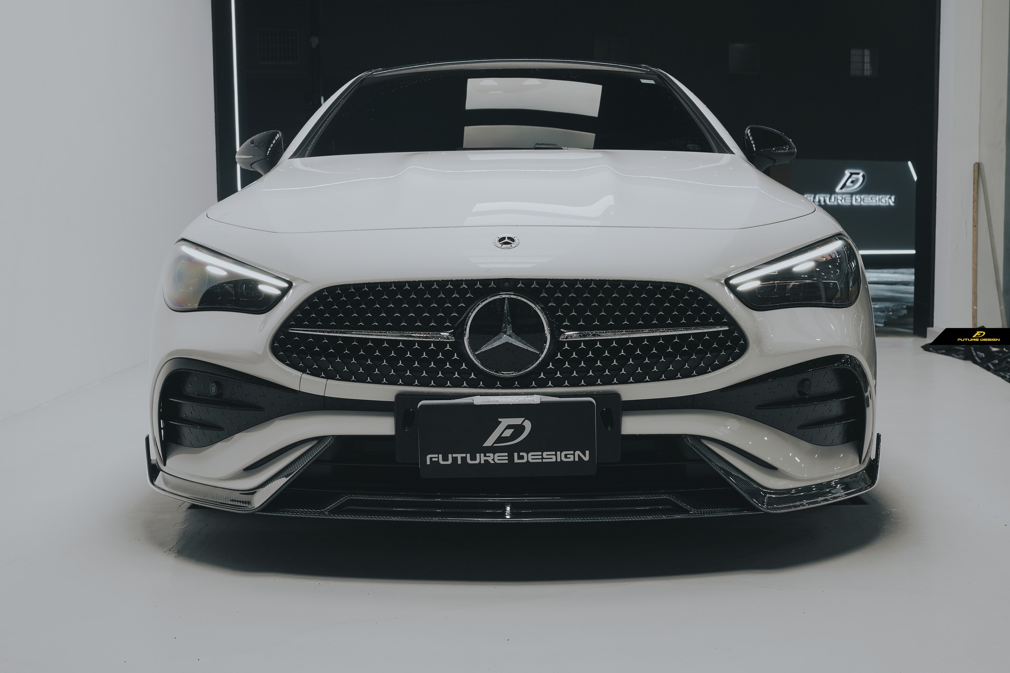 C236 Dry Carbon FD Front Lip - Future Design Malaysia